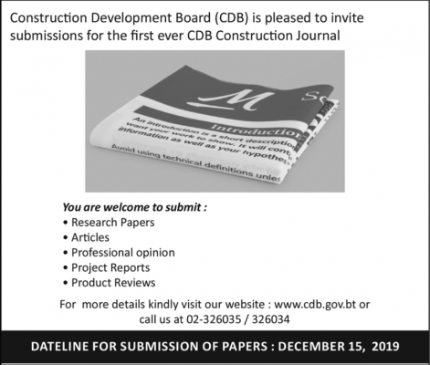 Construction Development Board Public Notice